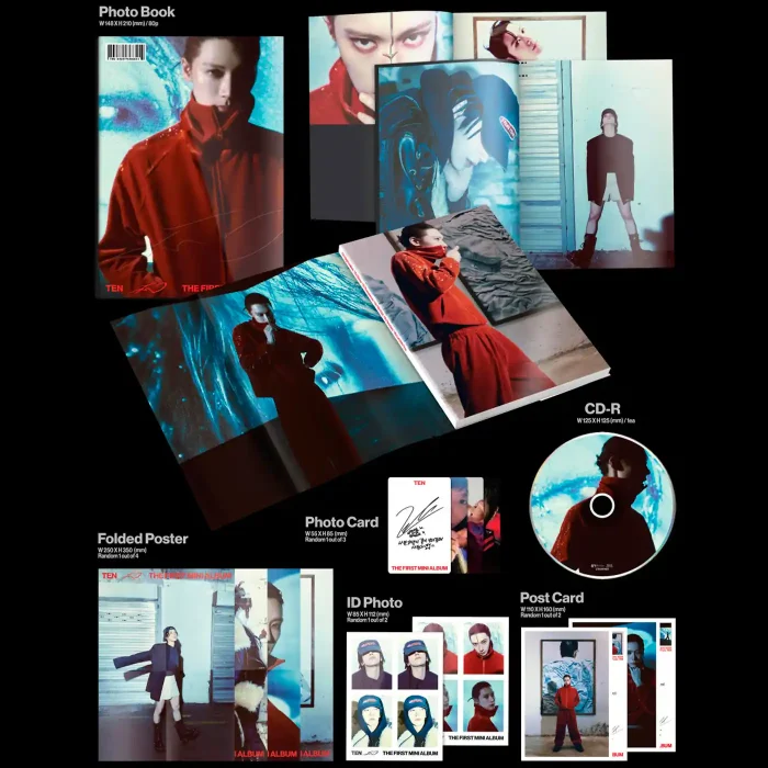 Ten (NCT) – TEN (1st Mini Album) [Photobook Ver.] – Bak Bak K-Pop Store