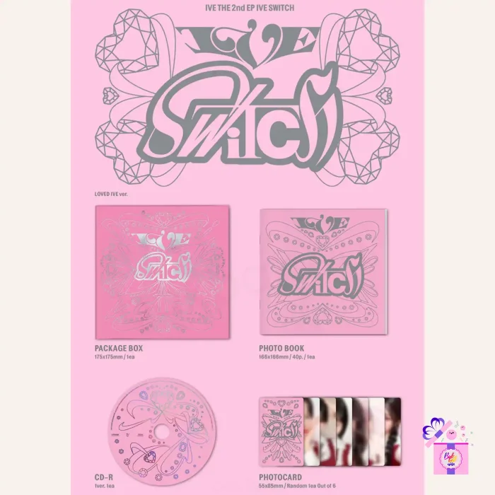IVE – IVE Switch (2nd EP Album) – Bak Bak K-Pop Store