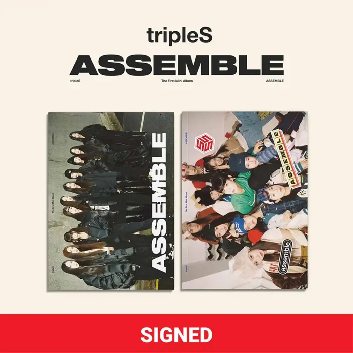 tripleS – Assemble [SIGNED US Edition] + Special Class Objekt – Bak Bak ...