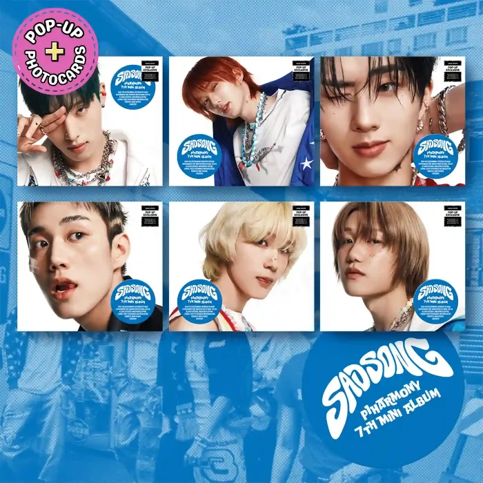 P1Harmony – SAD SONG (Member Digipak) [Europe POP-UP Exclusive] – Bak ...