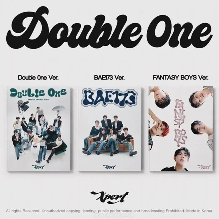 Double 0ne – Xpert (1st Mini Album) – Bak Bak K-Pop Store