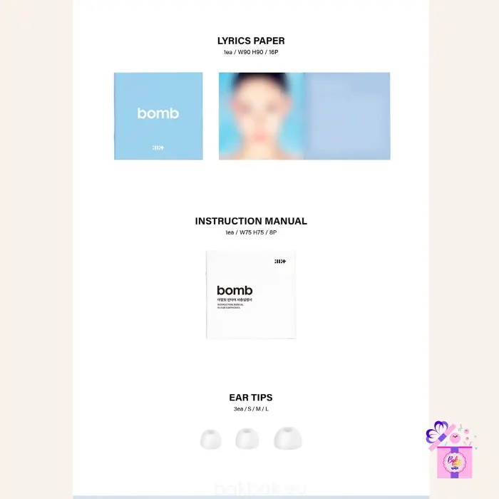 ILLIT – bomb (Limited Merch Ver.) [3rd Mini Album] – Bak Bak K-Pop Store